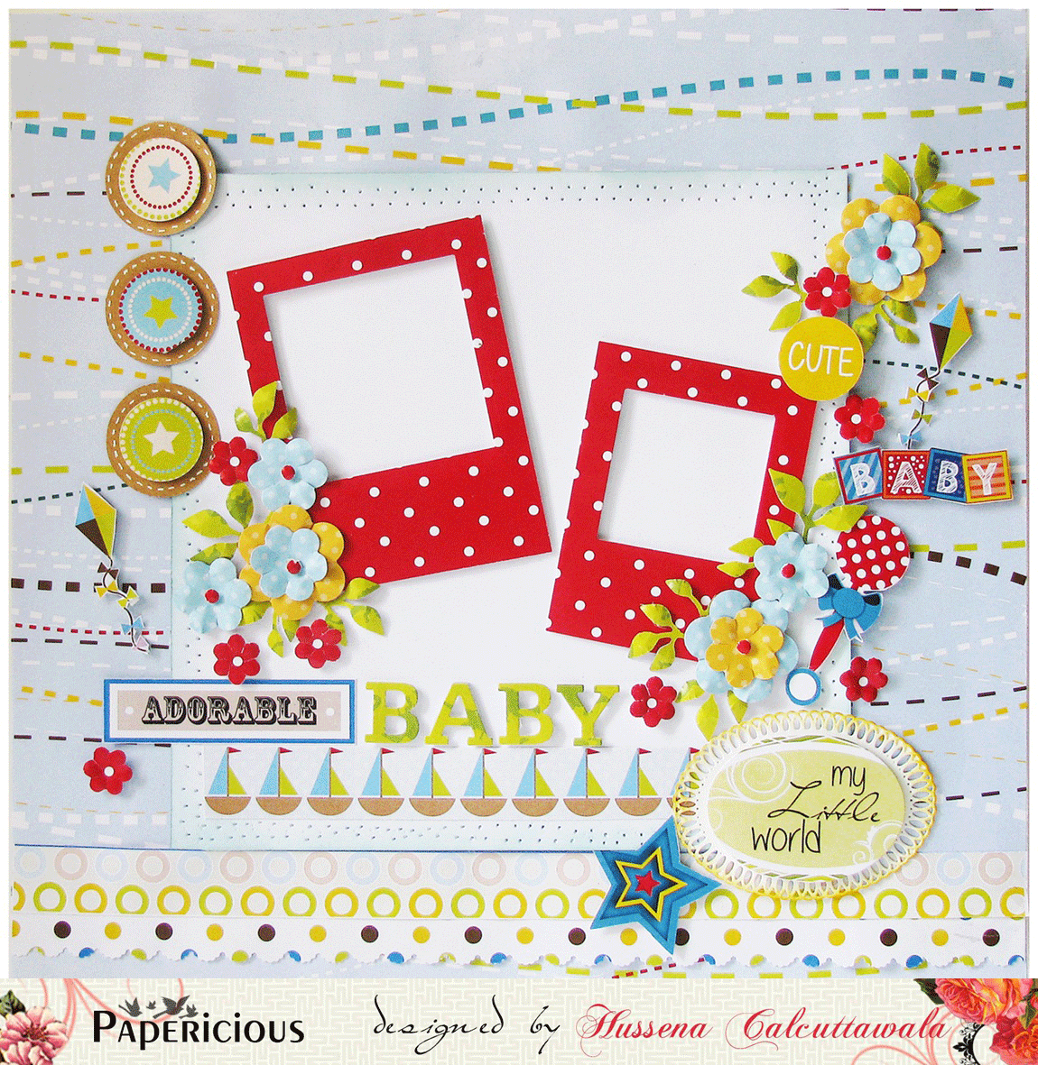 Baby Layout | Step by Step Tutorial | Papericious