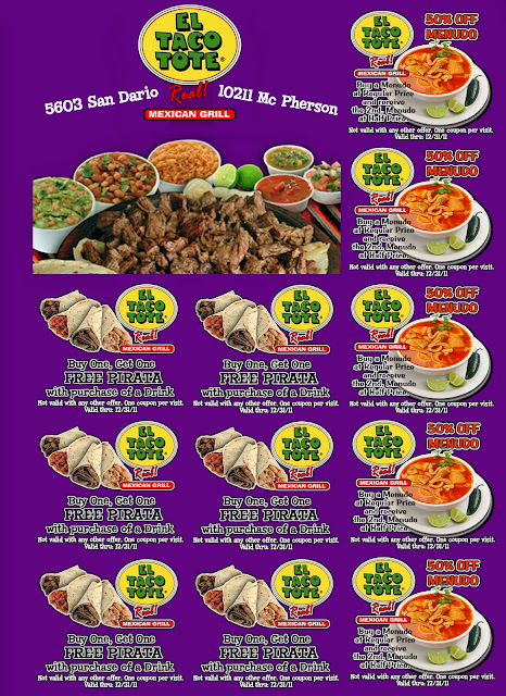 Vive Laredo: Cuponera Taco tote