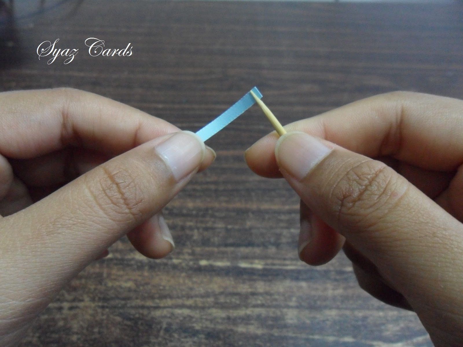 Syaz Cards: Termitaria flower tutorial