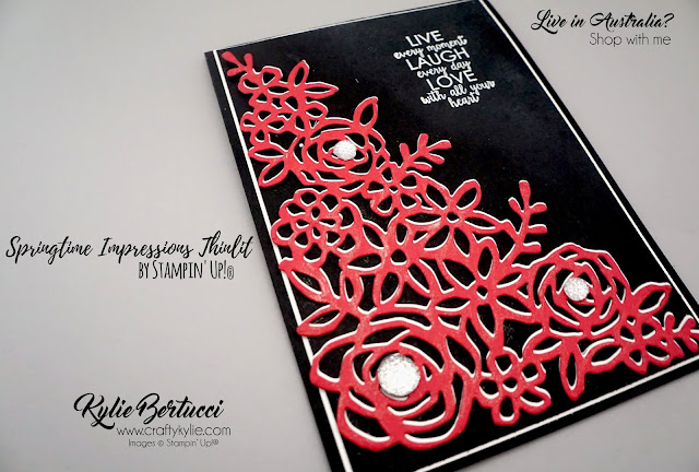 VIDEO: Kylie's Facebook Live - Springtime Impressions Thinlit - Kylie Bertucci