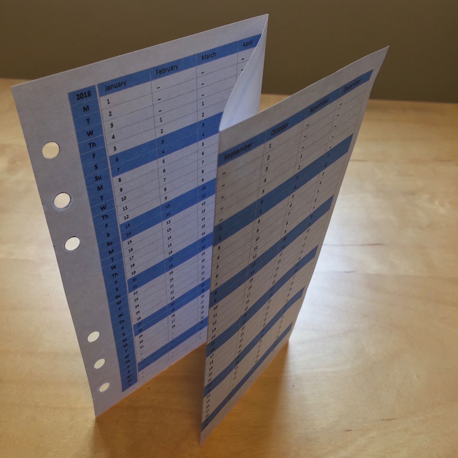 Philofaxy Personal Year Planner Vertical Format philofaxy-personal-year-planner-vertical-format