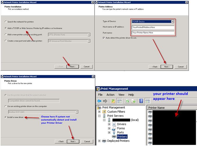 Build Dedicated Print Server Step by Step Guide Configuration in ...