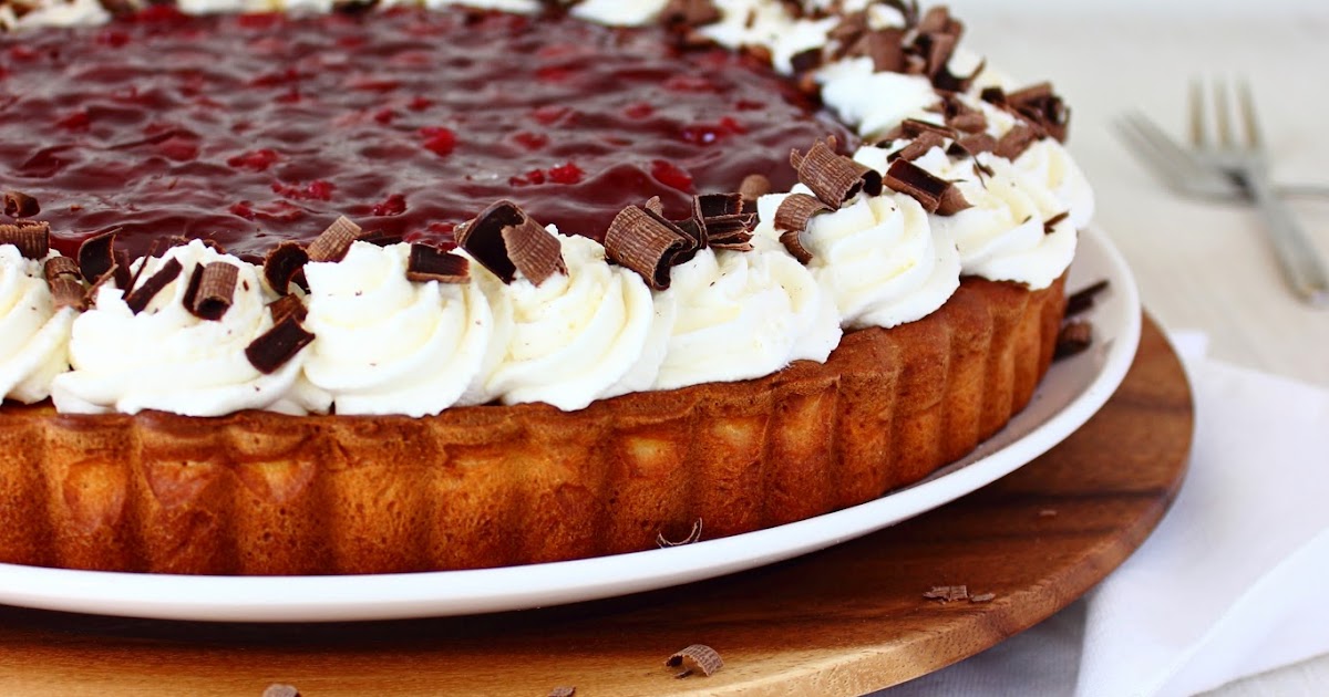 Rijstevlaai met kersen