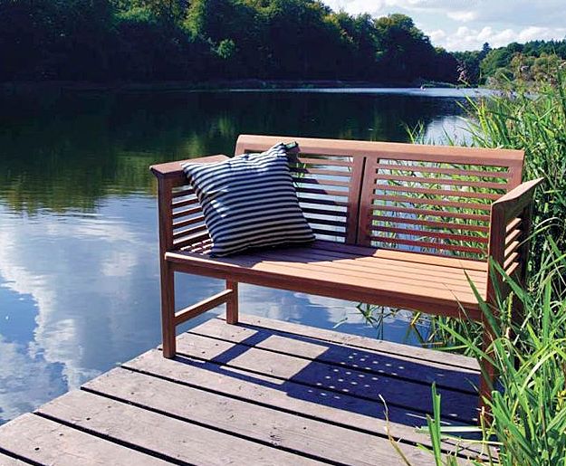 Beautiful Outdoor Benches Complete a Garden