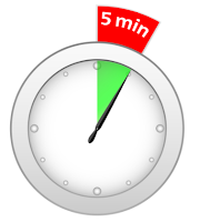 The Journey of 5: Living Simply: 5 minute increments