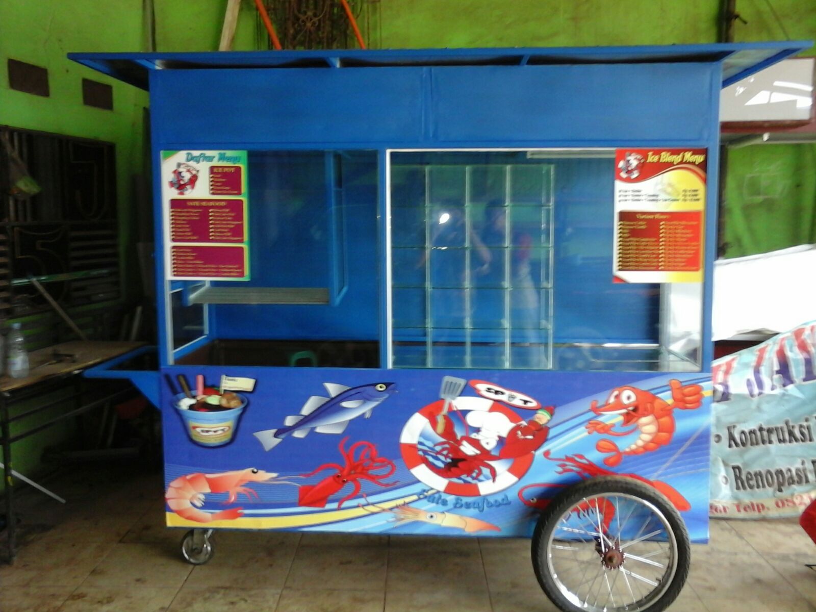 Jasa Pembuatan Gerobak Booth Dan Jual Gerobak: Jual Gerobak Kebab ...