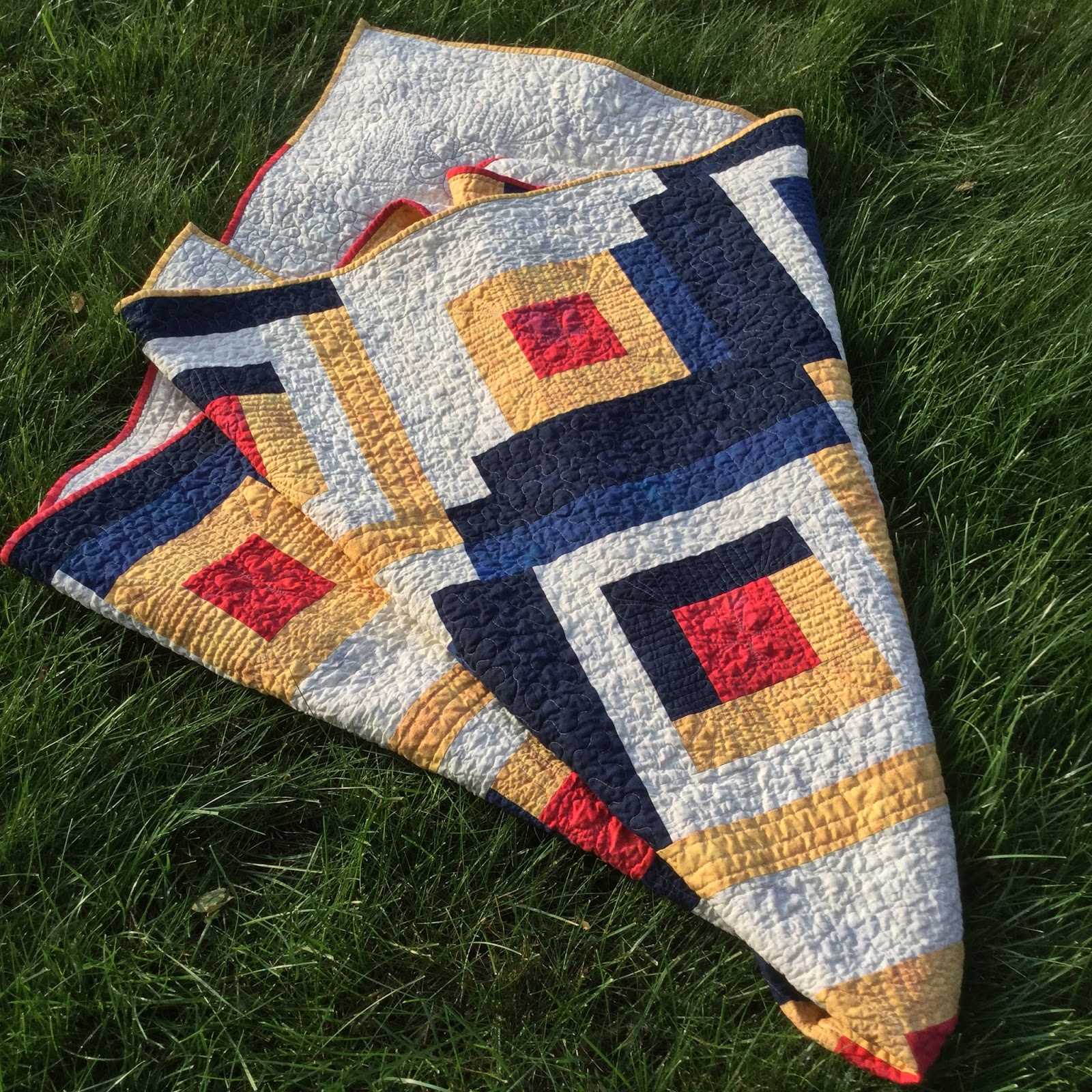 Quilts from the Little House: The Grunge Quilt