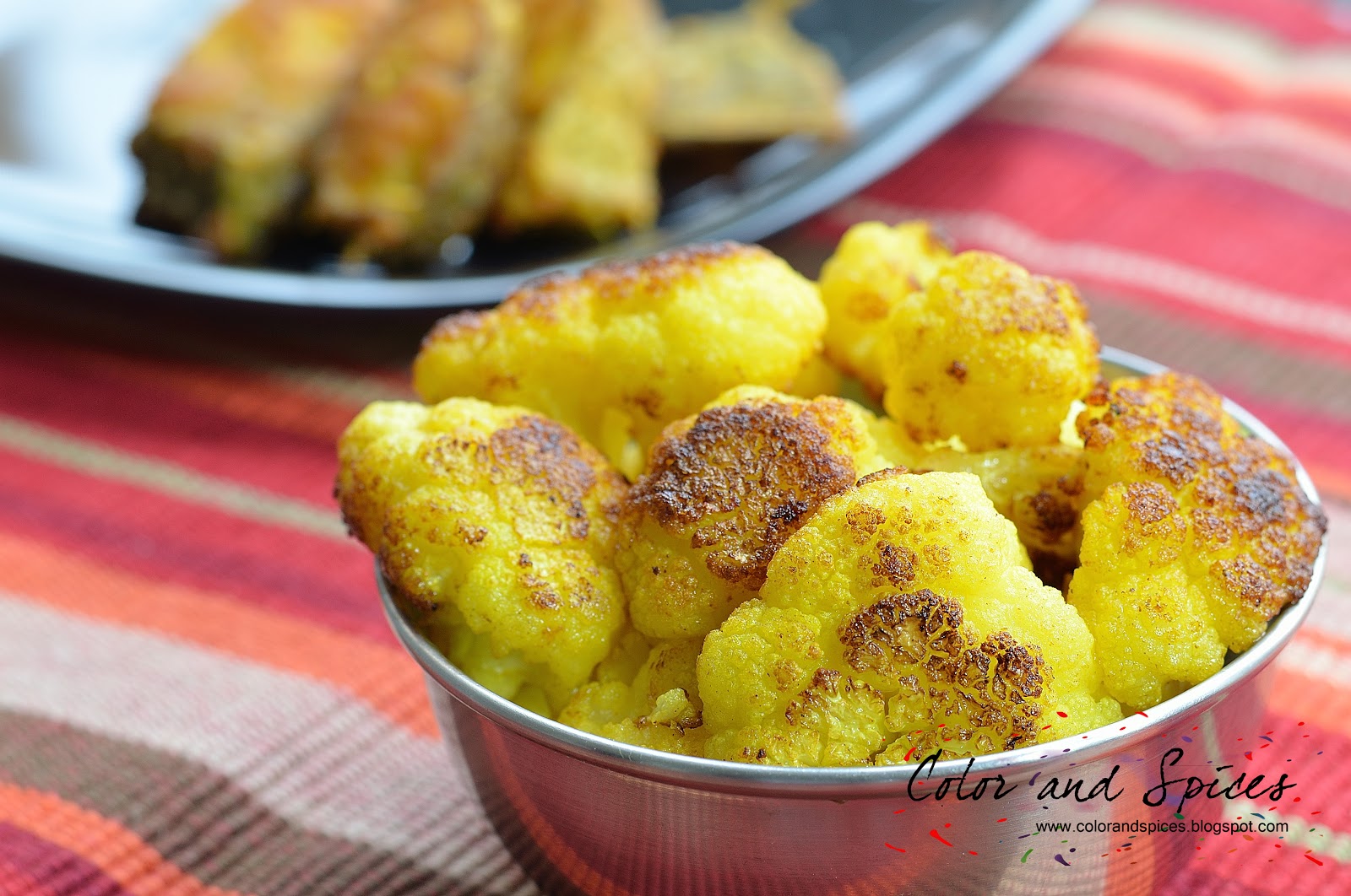 Color and Spices: Phoolkopi diye bhetki mach...Bekti fish with cauliflower