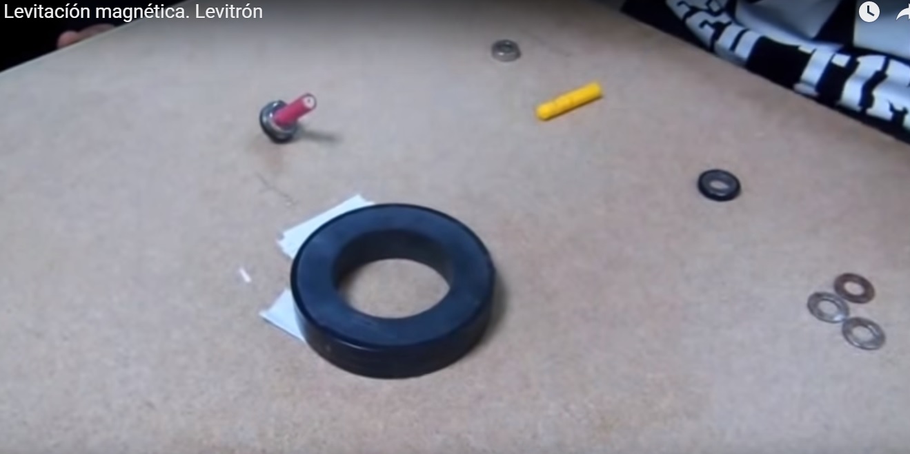 ACE Leganés: Levitación magnética. Levitrón