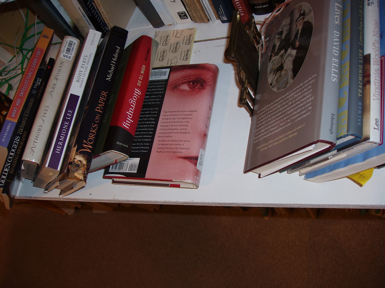 Fragments from a Writing Desk: Some of the Ravaged Books on Biography ...