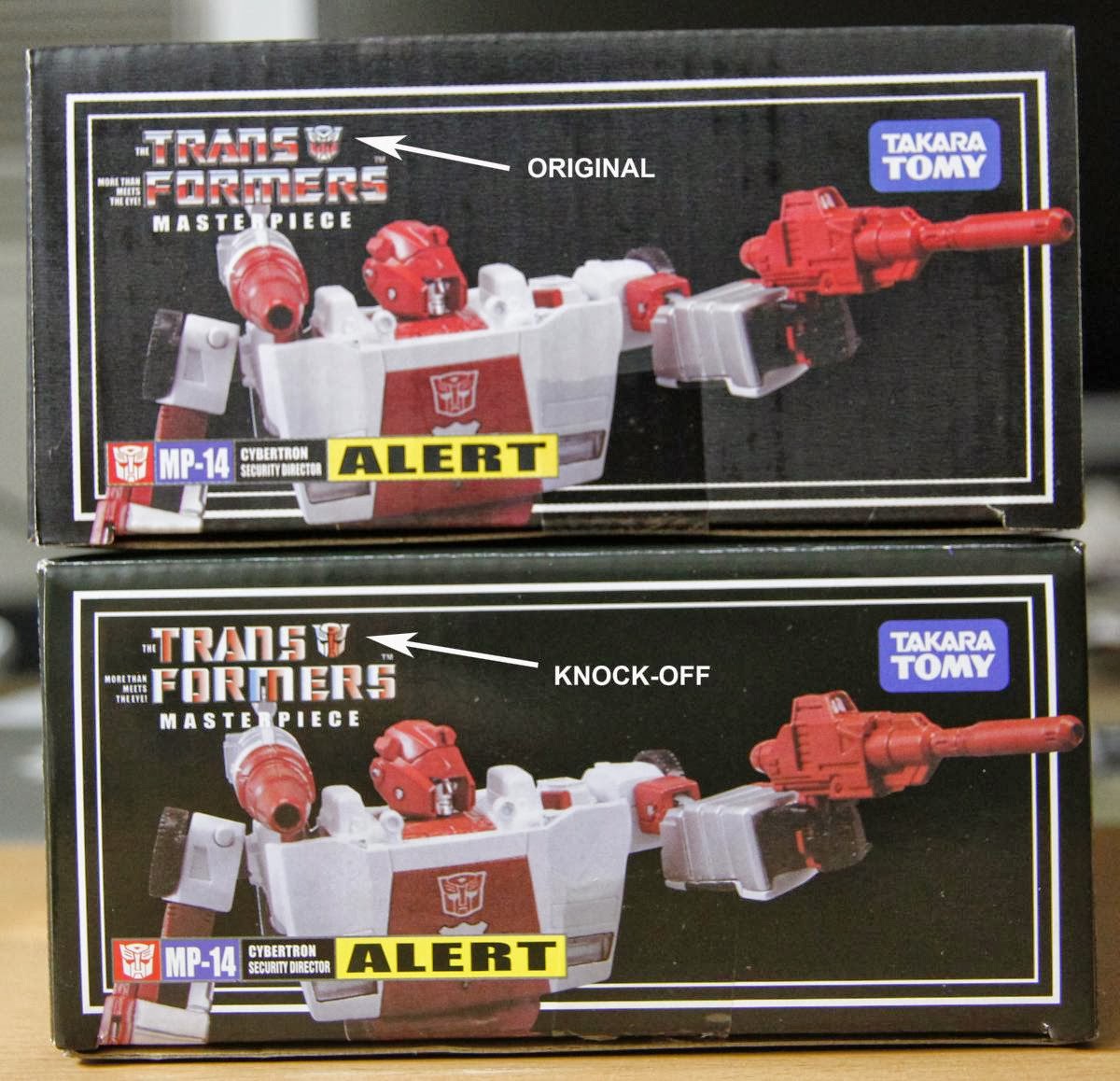 Ben's Rants: Knock Off Transformers Masterpiece Toys!