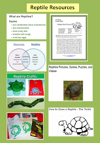 Learning Ideas - Grades K-8: Reptile Resources for Primary Grades