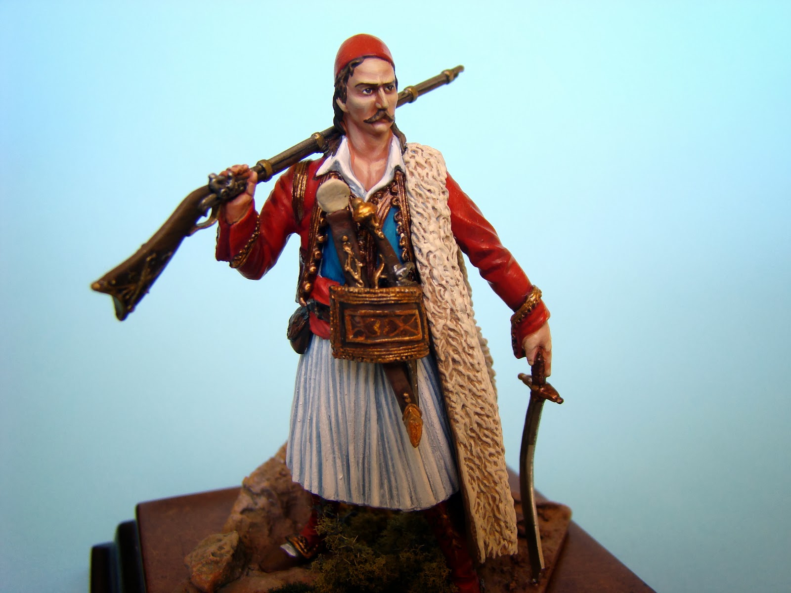MY mini WORLD: 155. GREEK REVOLUTION 1821 – GREEK WARRIOR (KIT: ATHENS ...