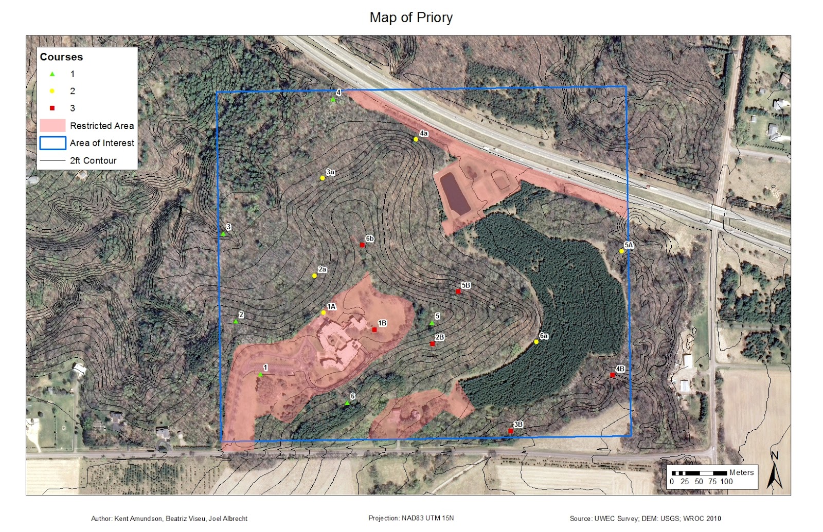 Geospatial Field Methods: Assignment 8: Navigation activity using GPS ...
