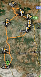 Ruta cicloturista por la Campiña de Jaén: RUTA 1