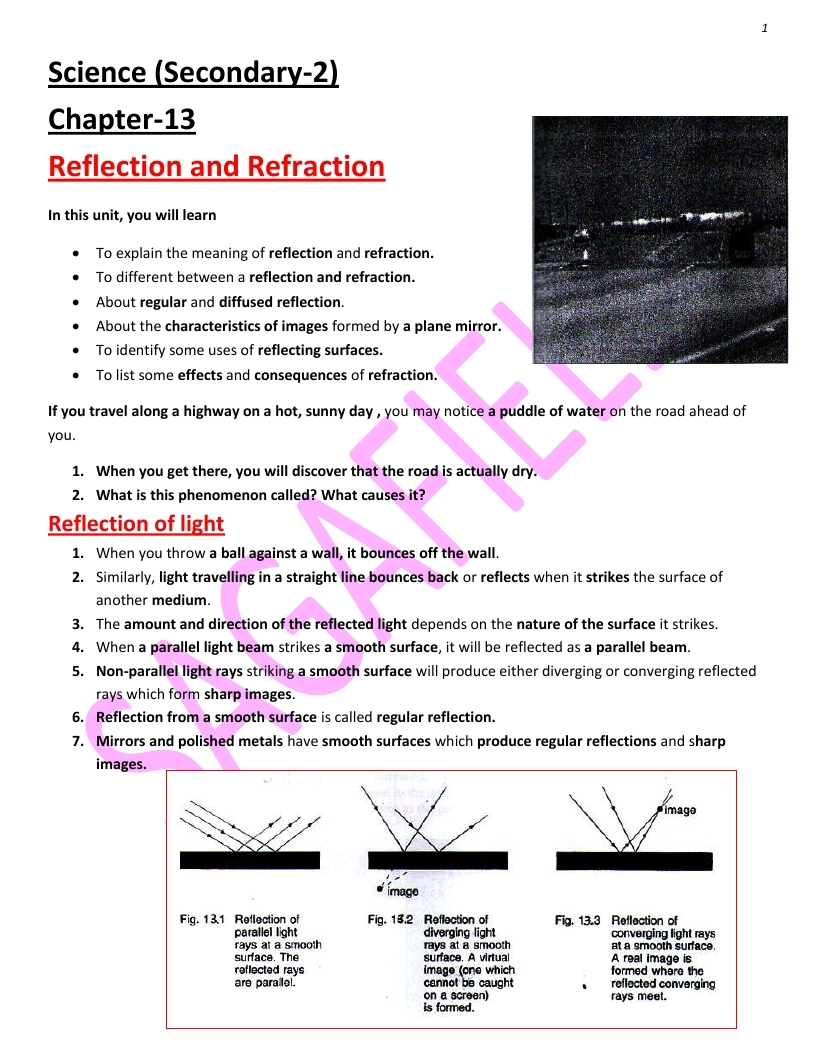 SCIENCE Secondary Two: Science Sec2 Chapter 13