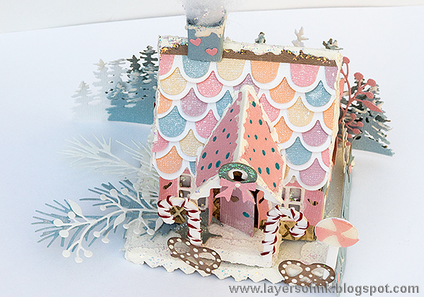 Layers of ink: Pastel Paper Gingerbread House Tutorial