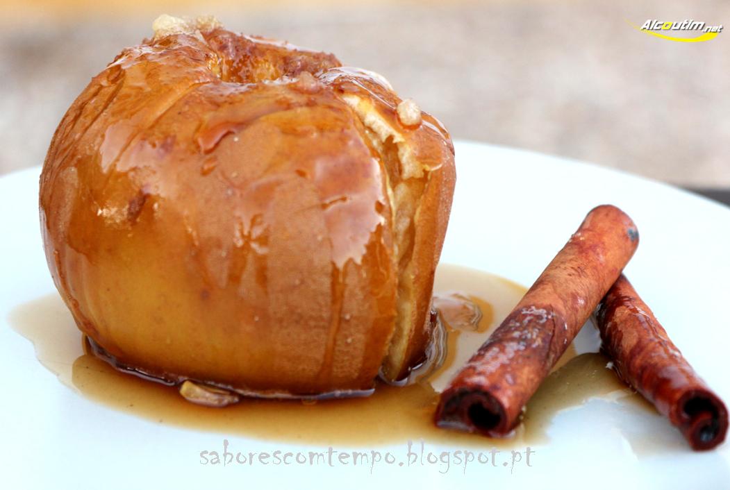 Sabores com Tempo: Coelho assado na brasa e umas maçãs maravilhosas...