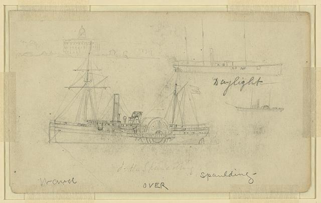 Civil War Letters of John W. Derr: Steamship S.R. Spaulding....You ...