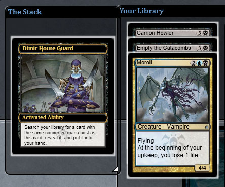 Magic the Gathering Adventures: Abilities: Transmute