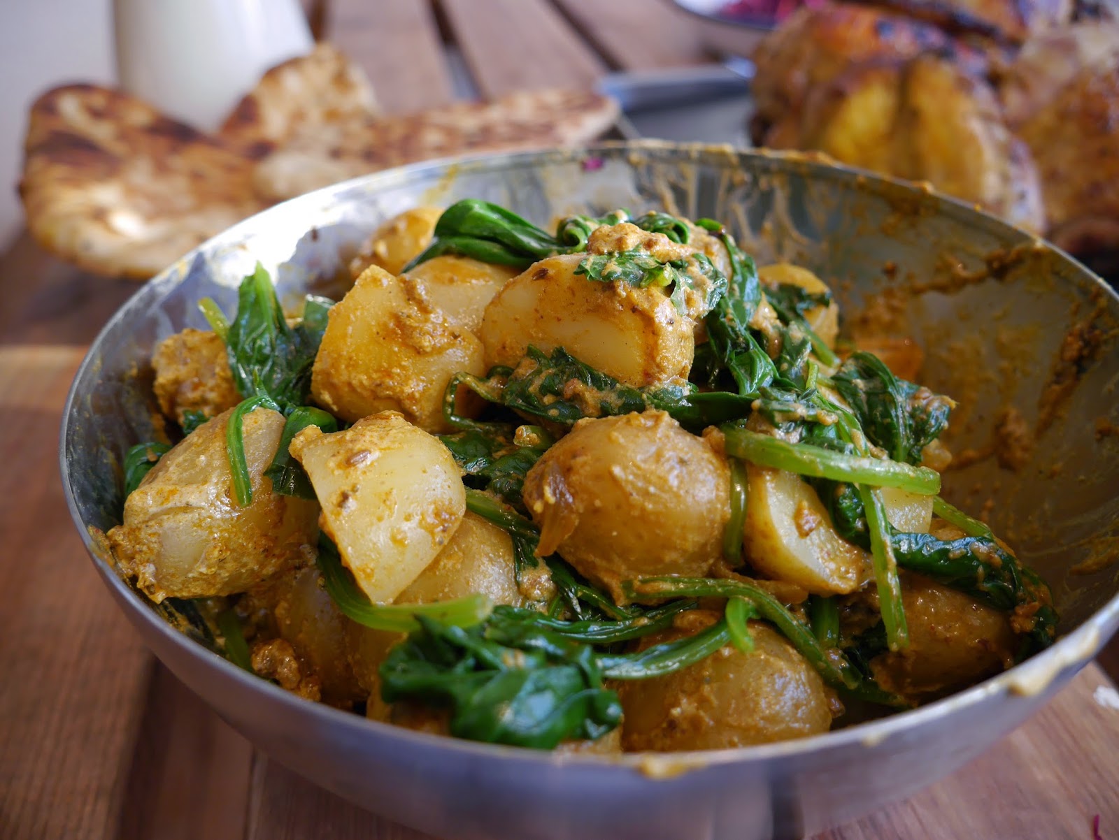 The Mocking Bird: Bindi BBQ'd Bird with Summerfied Indian Sides