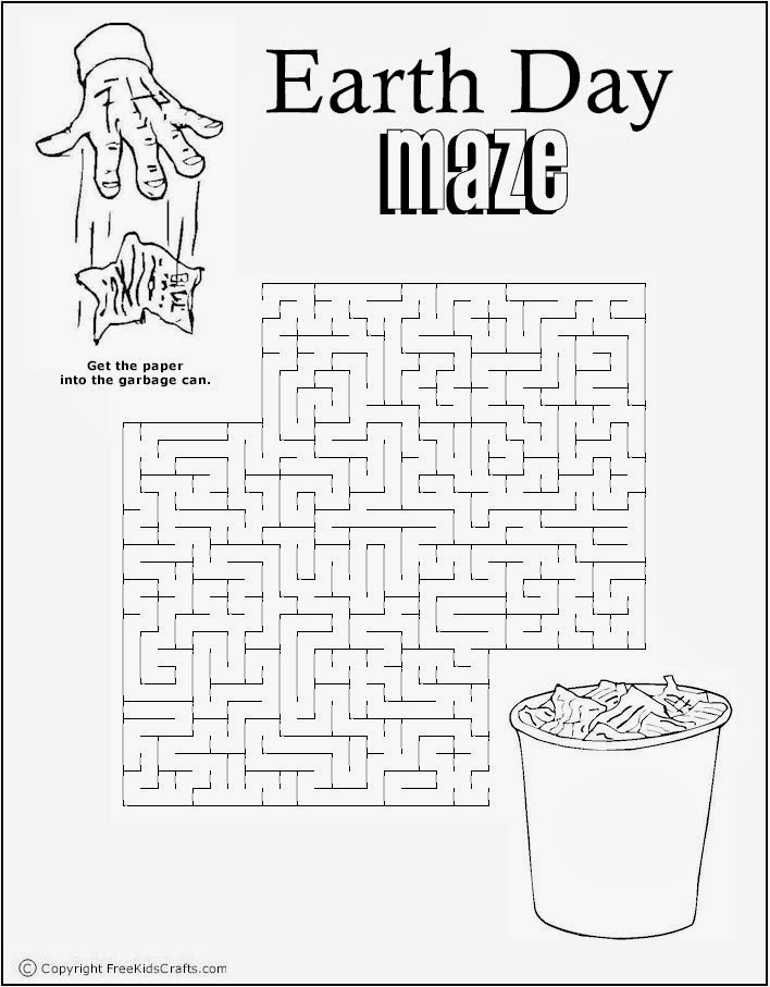 Top 10 Earth Day Mazes