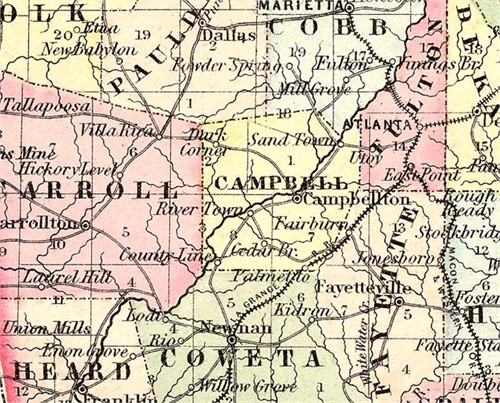 Every Now and Then: Campbell County Maps