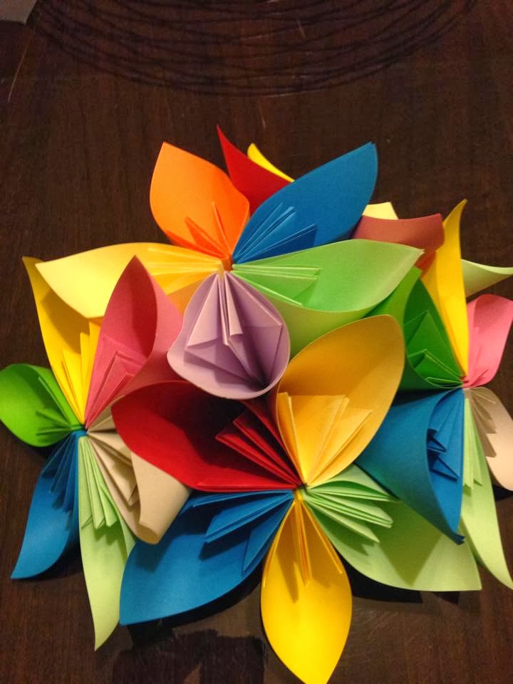 Mini crafts mini projects: Origami for table decoration