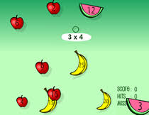 Fruit Splat Multiplication - Διαδραστικό online εκπαιδευτικό παιχνίδι ...