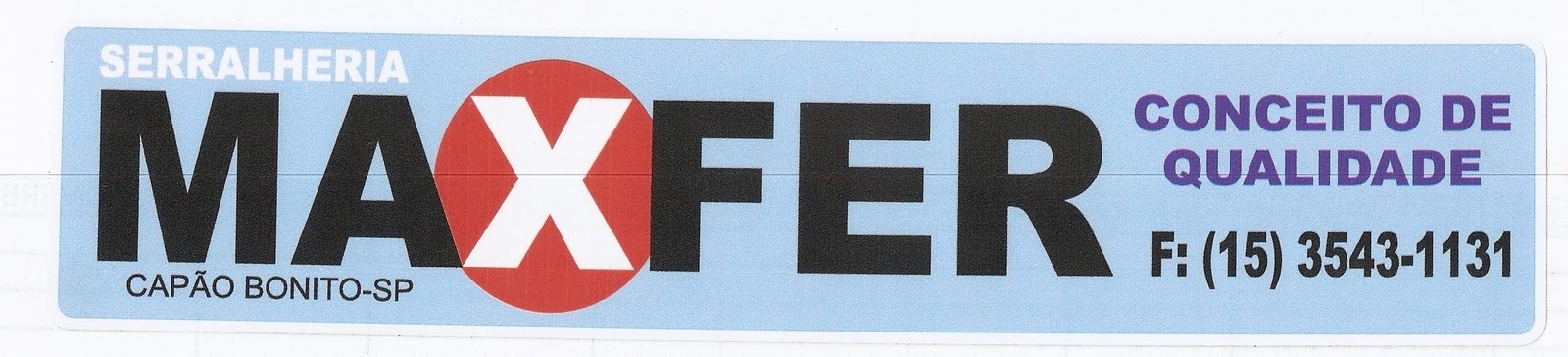 Serralheria Maxfer - Conceito e Qualidade