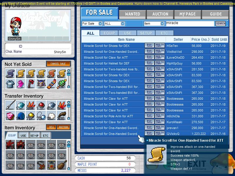 MapleSecrets - ☯ IMBA and CRAZY RICH MapleSEA Legend ☯ ♛: MapleSEA ...