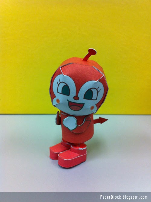 Papercraft Anpanman Dokin-chan - Papercraft4u | Free Papercrafts, Paper ...