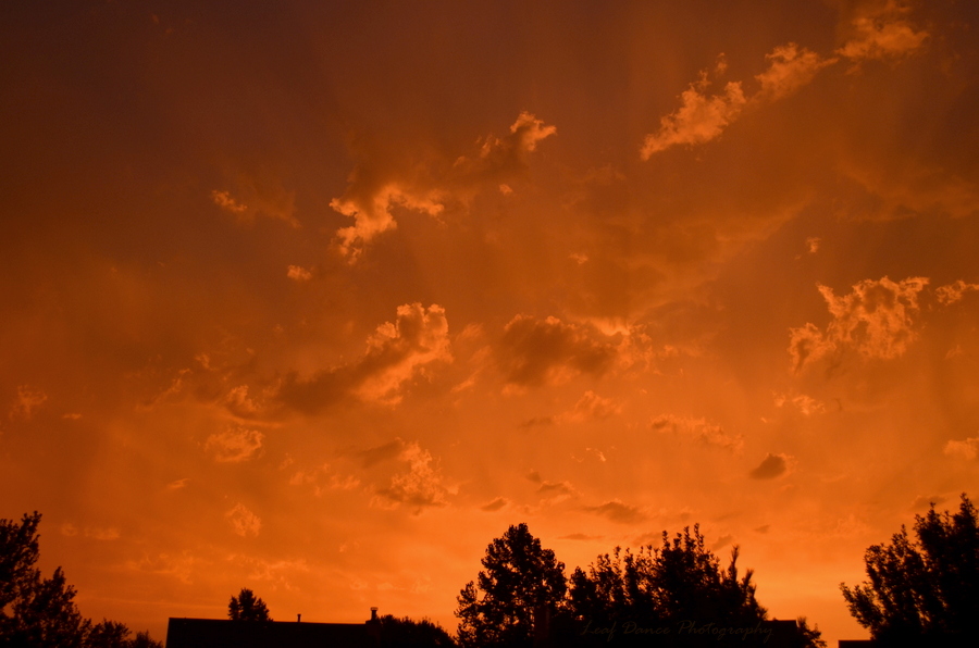 Leaf Dance Photography: Spectacular September Sunrise