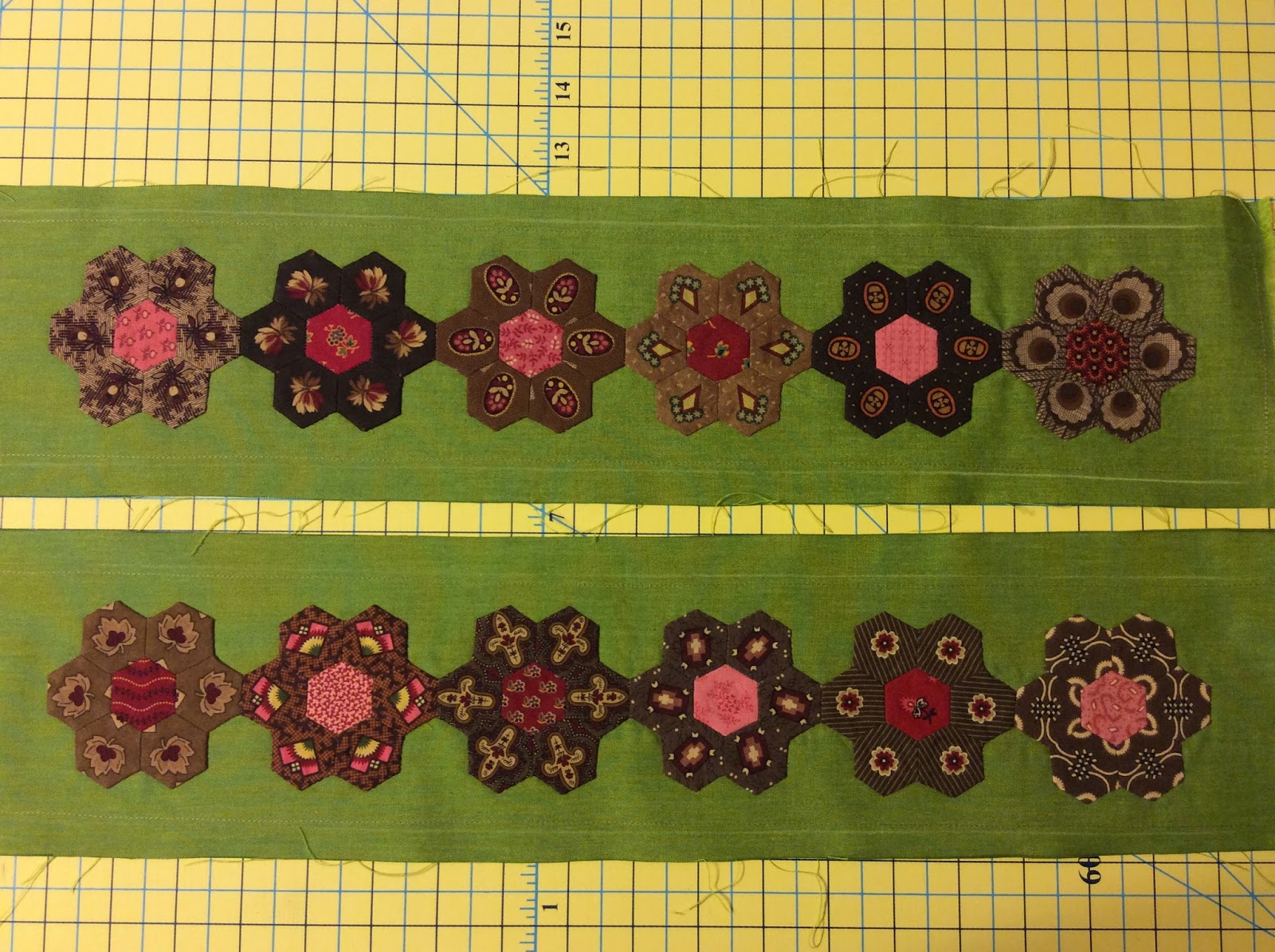 The Constant Quilter: The Evolution of February's mini quilt