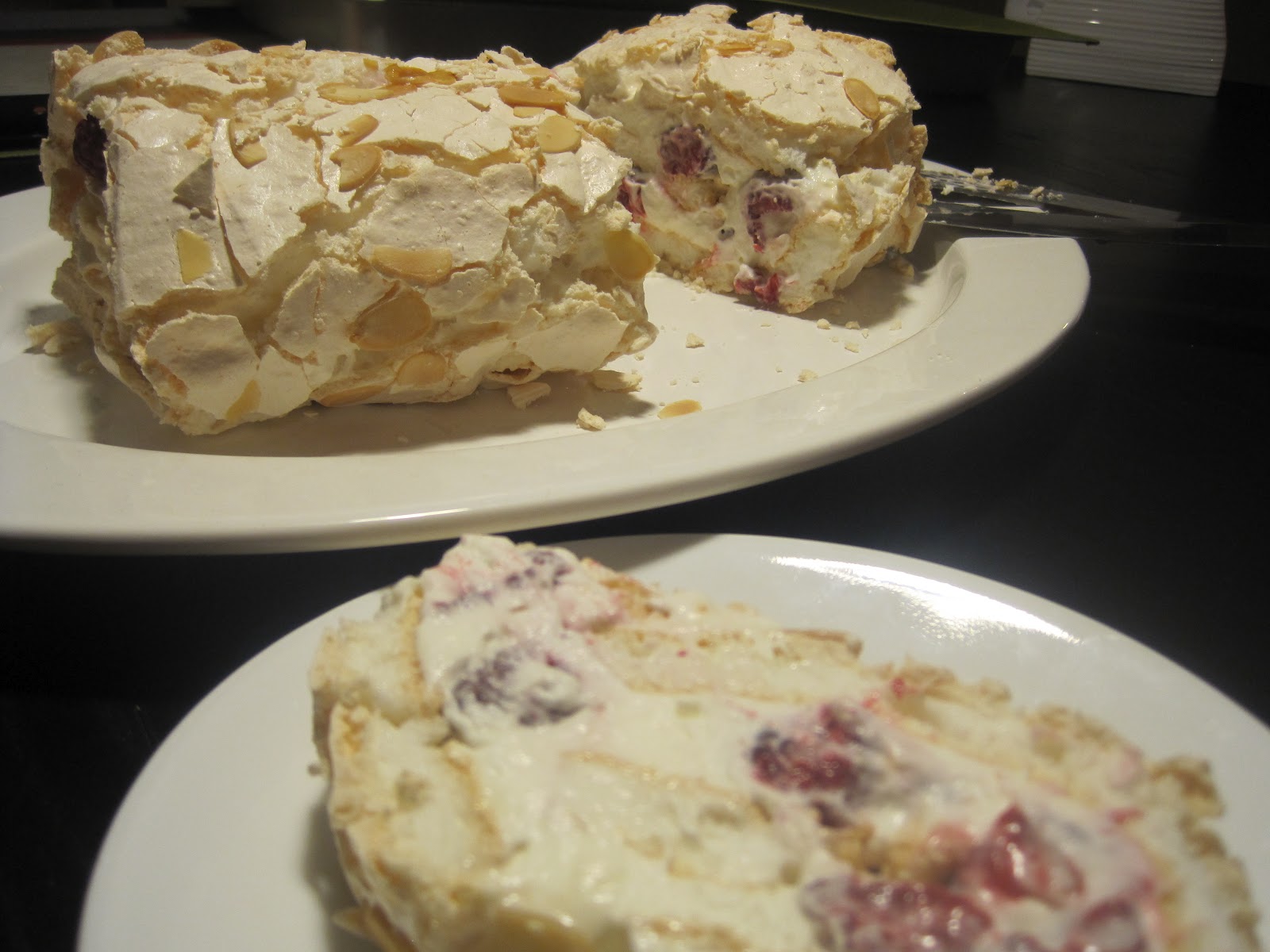 Smart Cookie: Raspberry Meringue Heaven... I mean Roulade