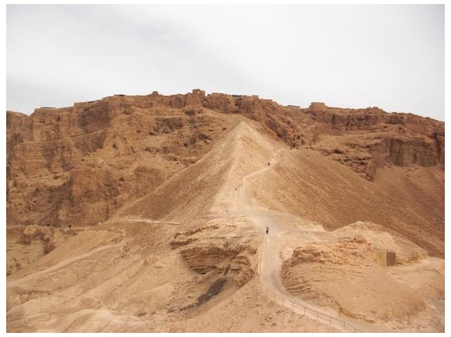 Mike Anderson's Ancient History Blog: Roman Siege of the Fortress Masada