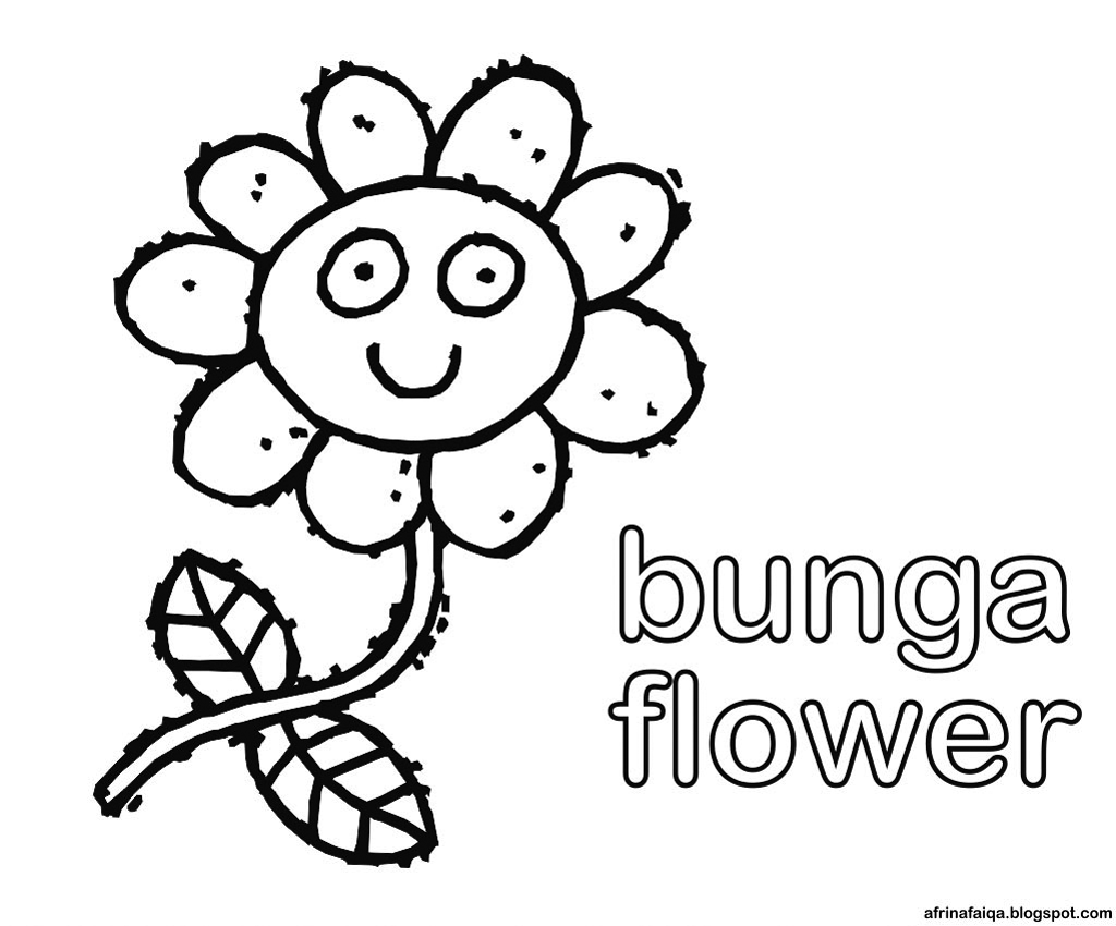 Bunga Coloring Pages Coloring Pages