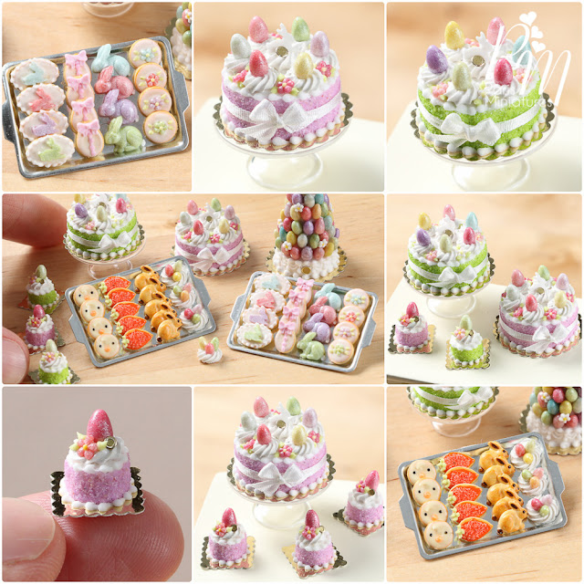 Paris Miniatures: Easter Miniatures 2016 now in our Etsy Store (15% off ...