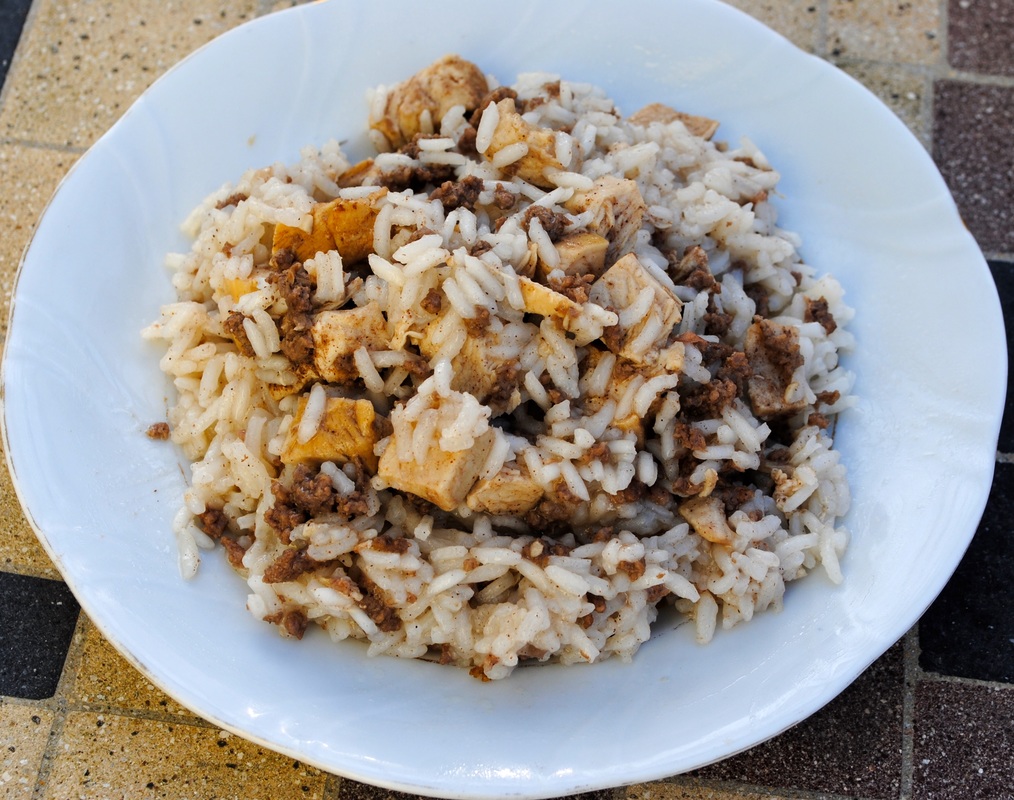 RIZ ALA' DAJAJ (CHICKEN AND RICE) RECIPE | LEBANESE RECIPES