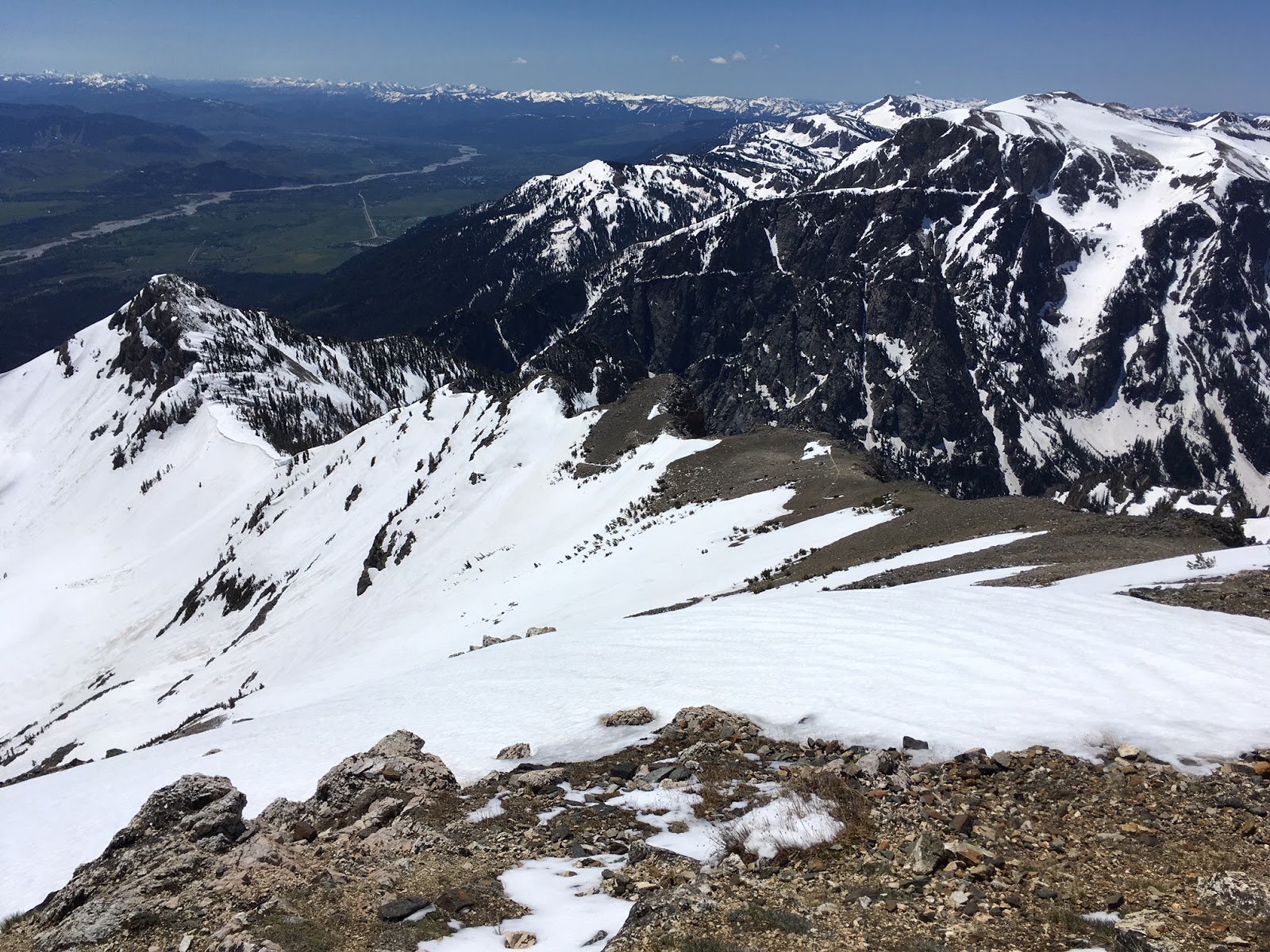 Grand Teton National Park Mountain Pass Conditions: Static Peak Divide 2018