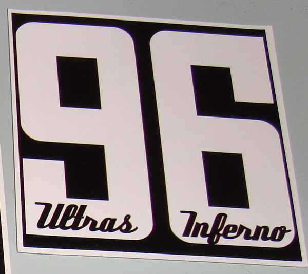 FERROLINOMANO: Pegatinas ULTRAS INFERNO 1996