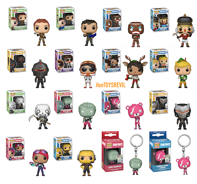 FORTNITE Pop!Vinyls & Keychains from Funko for November release