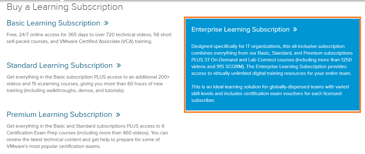Virtualization The Future: What is VMware ELS (Enterprise Learning ...