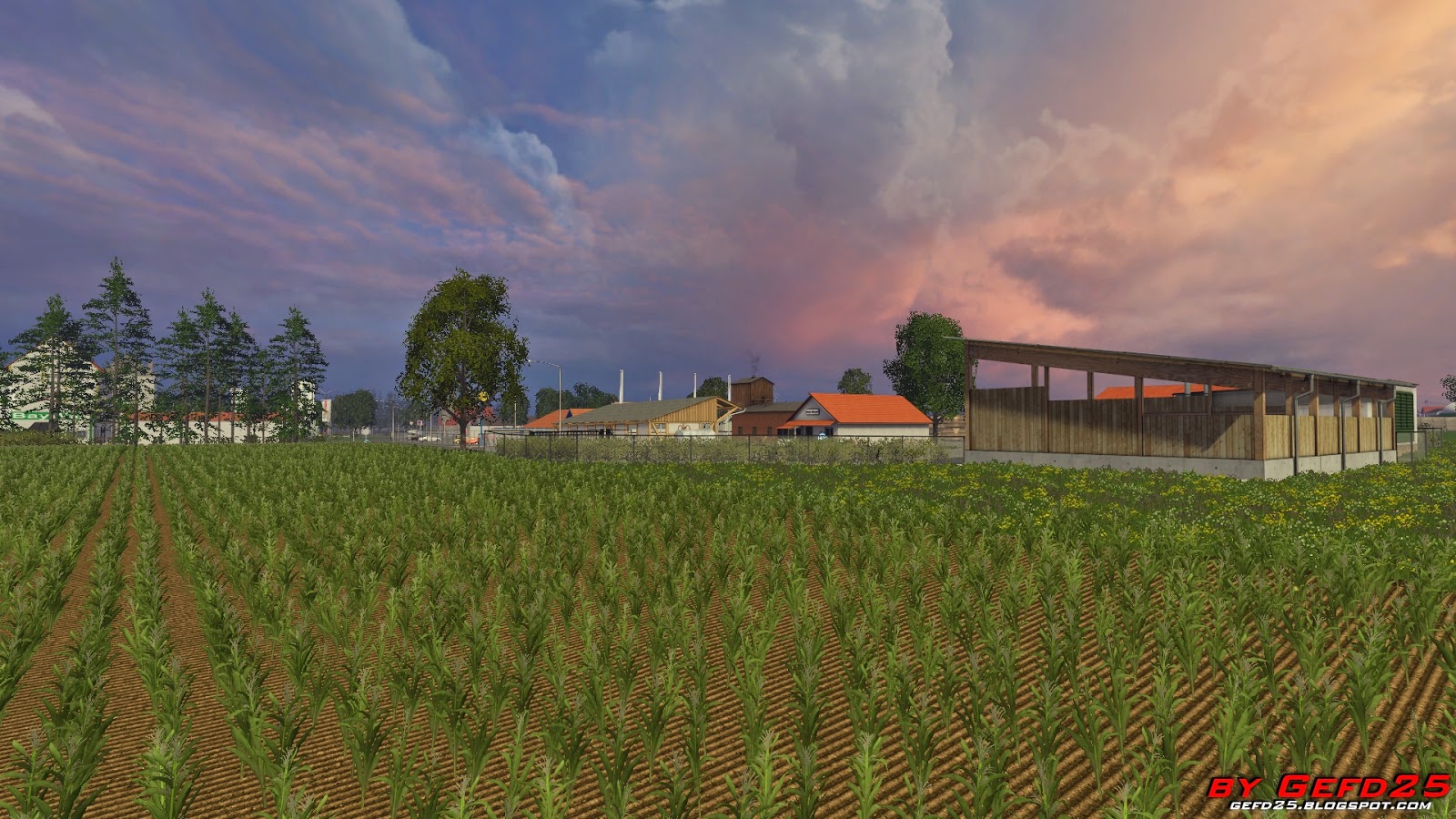 Das Leben in der virtuellen Landwirtschaft: Frankenland Map LS15 | Release