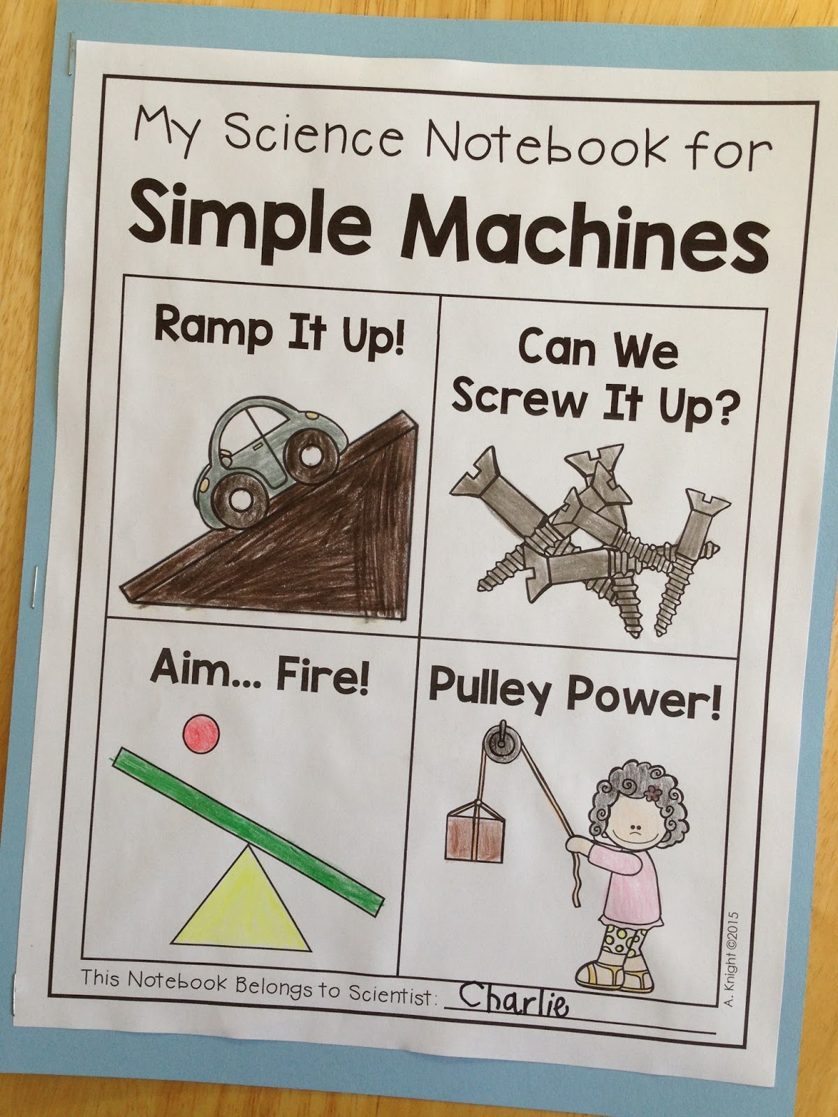 Creating Readers and Writers: Super Science: Simple Machines!