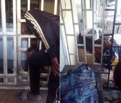 Photos: Thief Caught By Burglar-Proof Gate After Robbery At Jos ...