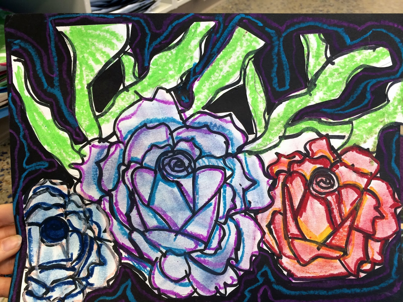 smART Class: Roses Roses Roses!!!