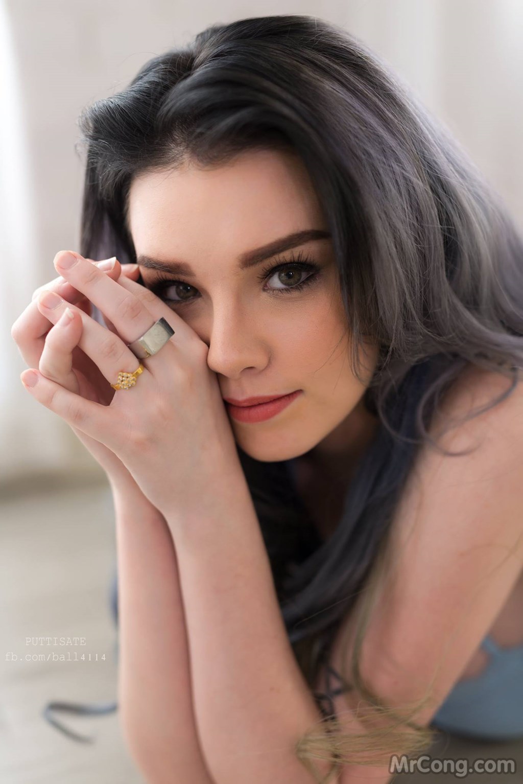 Người đẹp Jessie Vard Quyến Rũ Với Bộ Nội Y Màu Xanh 13 ảnh
