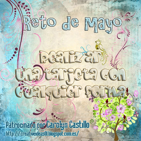 retos: Reto mes de Mayo: Hacer una Tarjeta con Forma.