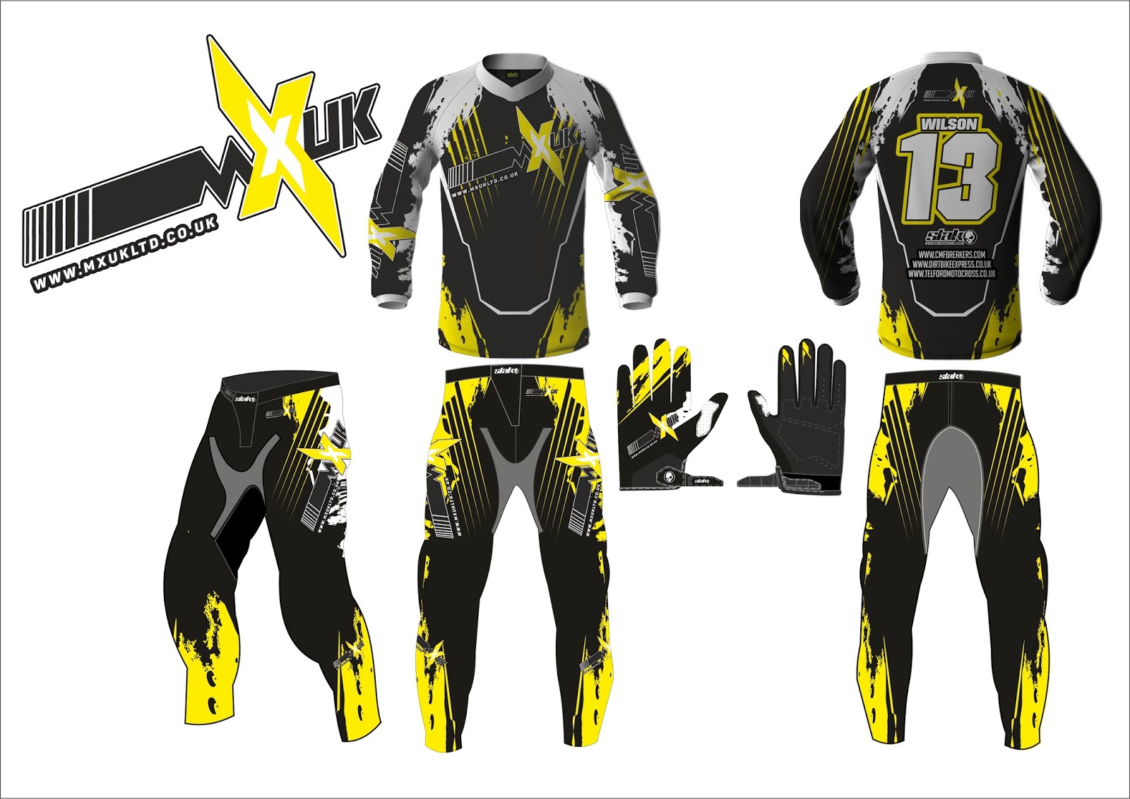 Custom downhill MTB / MX race Jerseys